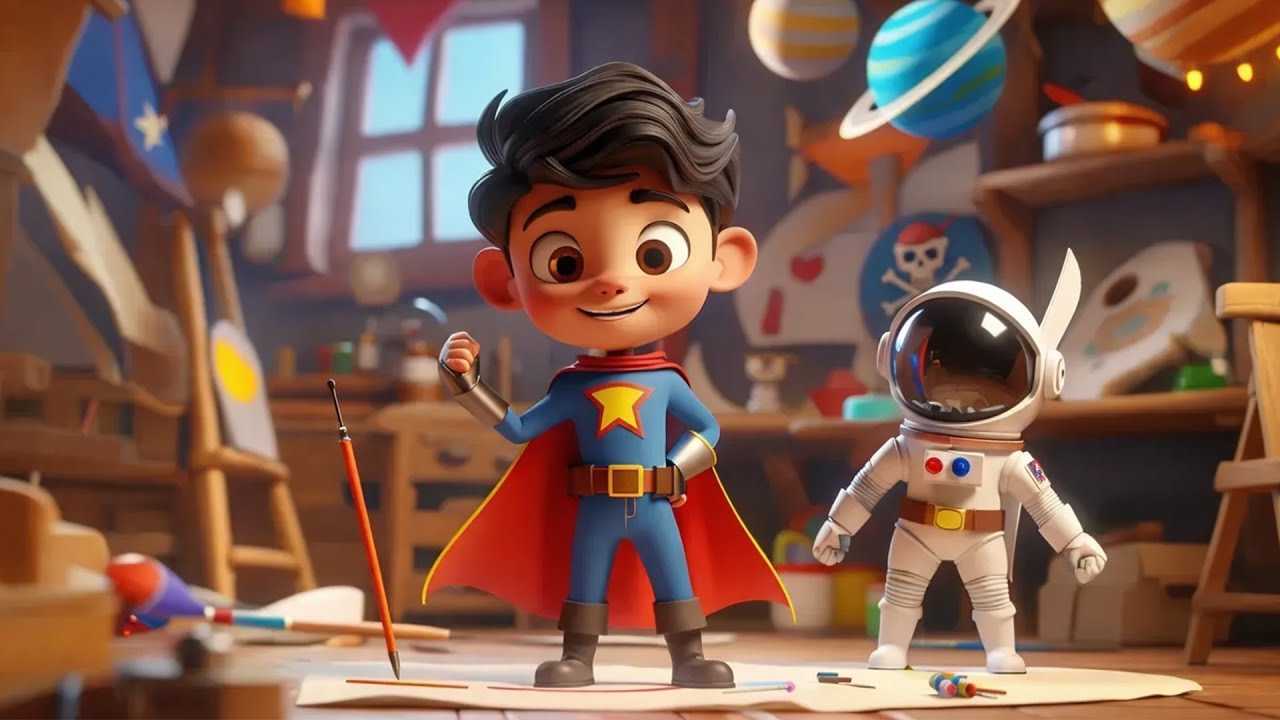The Imagination Rhyme | Imaginary Adventures | Dream Big, Imagine More ...