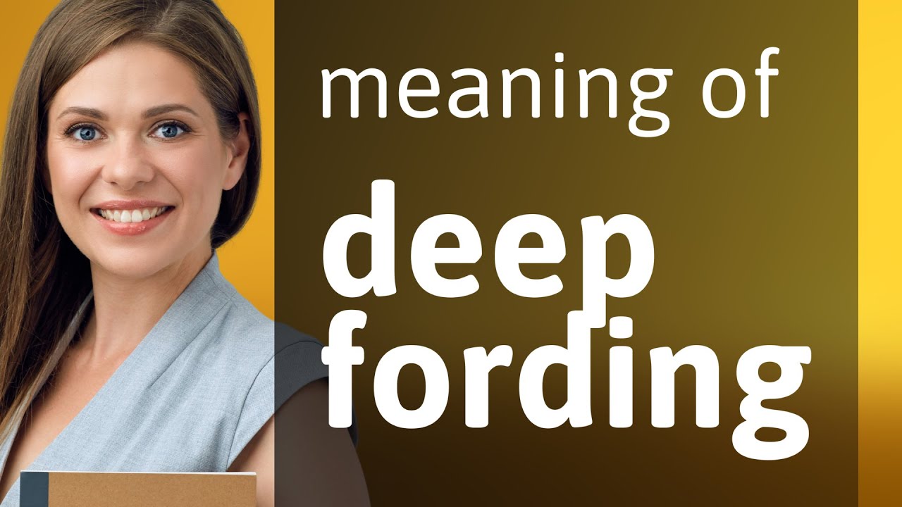 Deep fording | DEEP FORDING meaning - YouTube