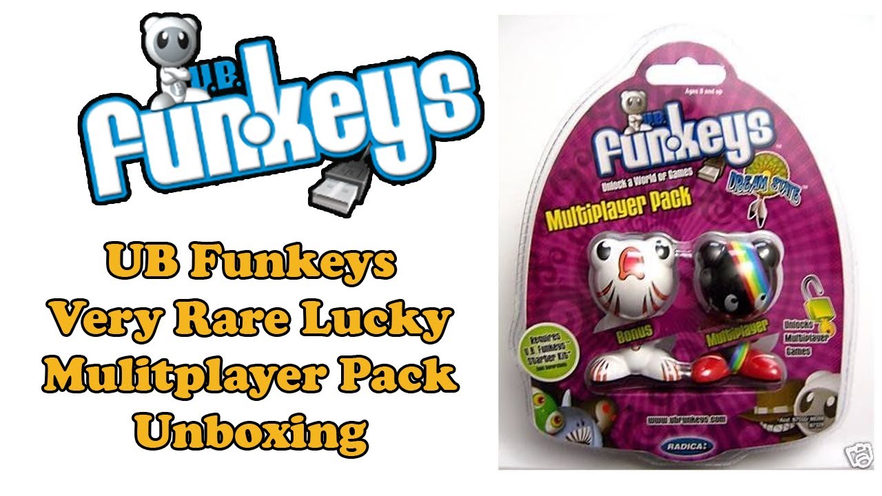 UB Funkeys Rare Lucky Multiplayer Pack - YouTube