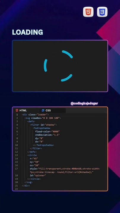 Create Loader Using Html And Css Coding Programming Shorts Ytshorts