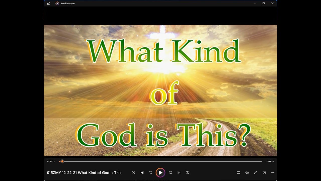 What Kind of God is This? - YouTube