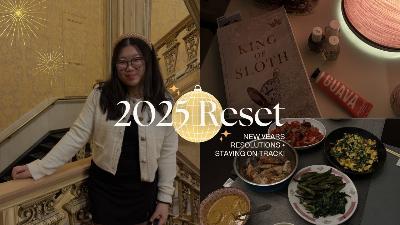 2025 RESET | vision board, tips to starting anew, focusing on yourself ...