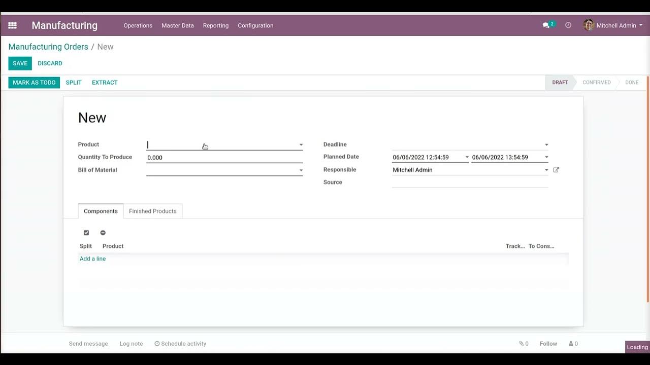 How to configure Split Manufacturing Orders | Odoo App Feature #ManufacturingOrders #odooapp ...