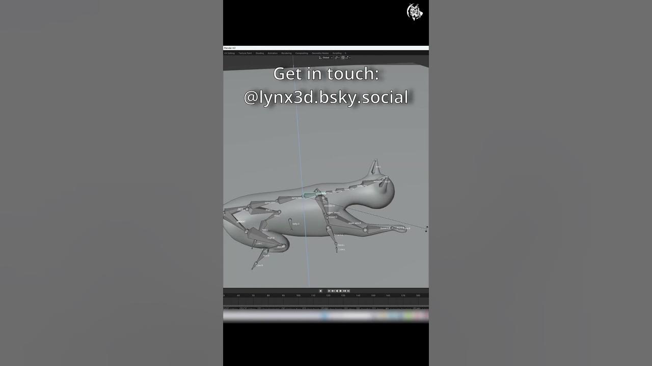 Creating an adorable low poly cat in Blender, part 3! #3d #3dart #blender #blender3d - YouTube