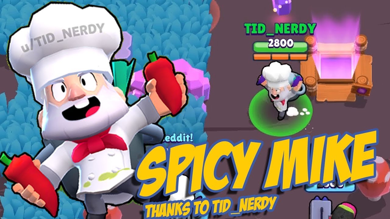 SPICY MIKE SKIN IN GIOCO !! | Brawl Stars ITA - YouTube