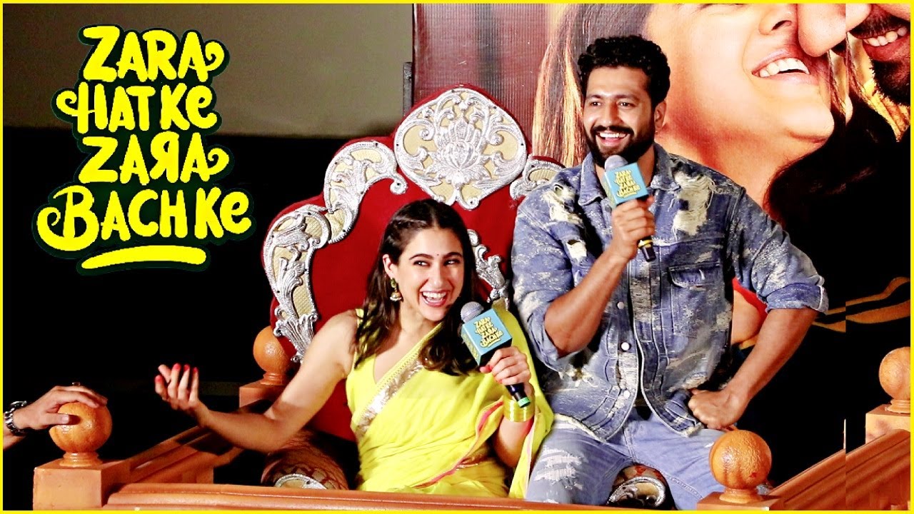 Zara Hatke Zara Bachke Official Trailer Launch - Vicky Kaushal, Sara ...