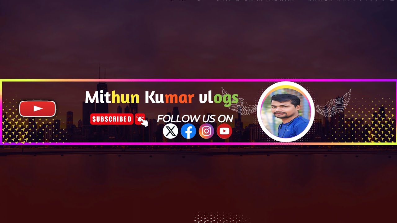 Mithun Kumar Vlogs is live - YouTube