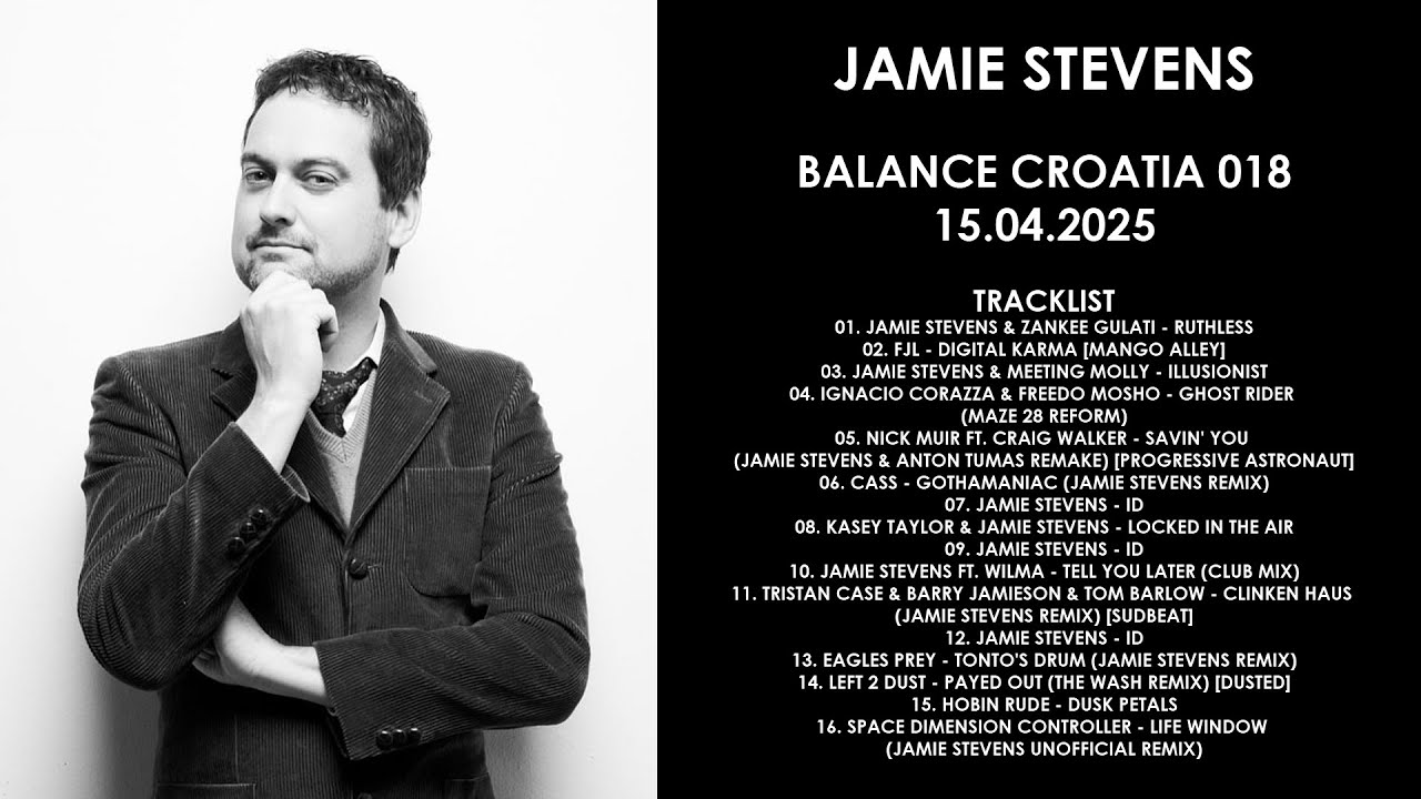 JAMIE STEVENS (Australia) @ Balance Croatia 018 15.04.2025 - YouTube