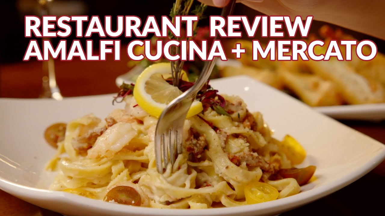 Restaurant Review - Amalfi Cucina + Mercato | Atlanta Eats - YouTube