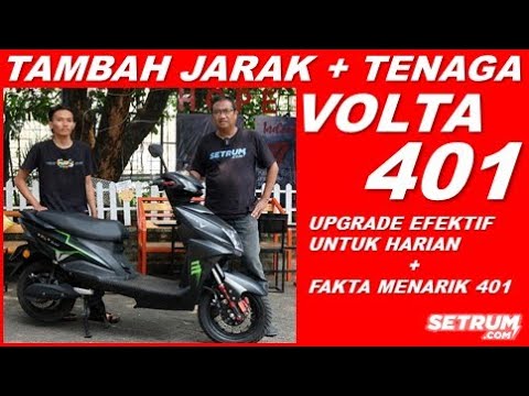 Modifikasi Motor Listrik | Upgrade Volta 401, efektif mendongkrak jarak dan tenaga | Setrum.com ...