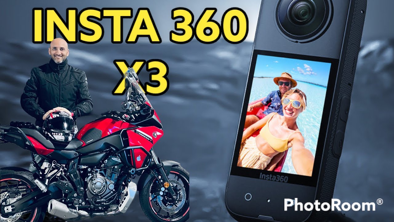 INSTA 360 X3 che bomba sulla tracer 7 #360 #insta - YouTube