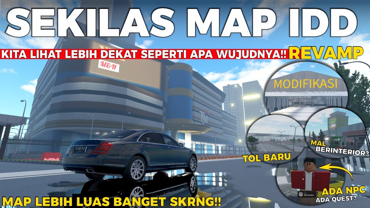 Melihat Map IDD Revamp Bener2 Berubah Mirip Aslinya 🔥 - Roblox Indonesia Driver - YouTube