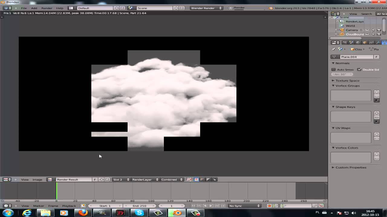 QuickTip: Blender 2.63 Cloud Generator Tutorial - YouTube
