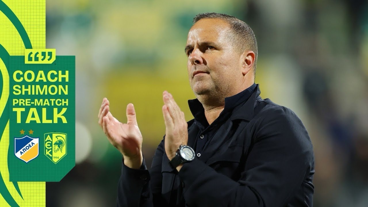 𝑪𝒐𝒂𝒄𝒉 𝑺𝒉𝒊𝒎𝒐𝒏 𝑷𝒓𝒆-𝑴𝒂𝒕𝒄𝒉 𝑻𝒂𝒍𝒌 | 𝙰𝙿𝙾𝙴𝙻 𝙵𝙲 𝚟 𝙰𝙴𝙺 𝙻𝙰𝚁𝙽𝙰𝙲𝙰 - YouTube