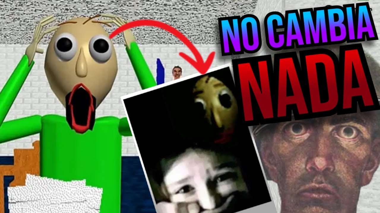 Baldi con "B" de Shitpost | Baldi's Basics - YouTube