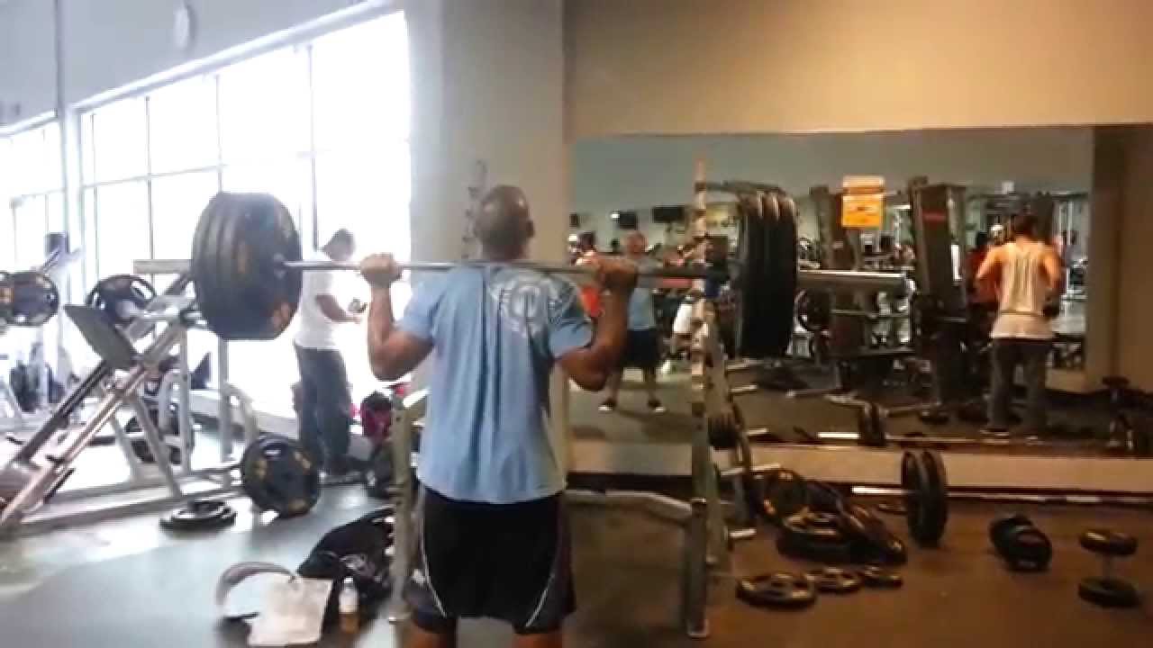 315 lbs (143 kg) x 5 Squats (June 25, 2015) - YouTube