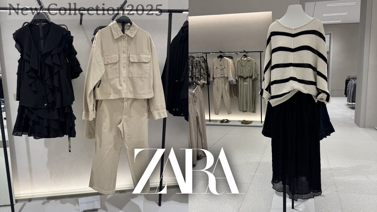 ZARA NEW WOMEN’S💓SPRING COLLECTION 2025 /ZARA HAUL 2025🎋💋 - YouTube