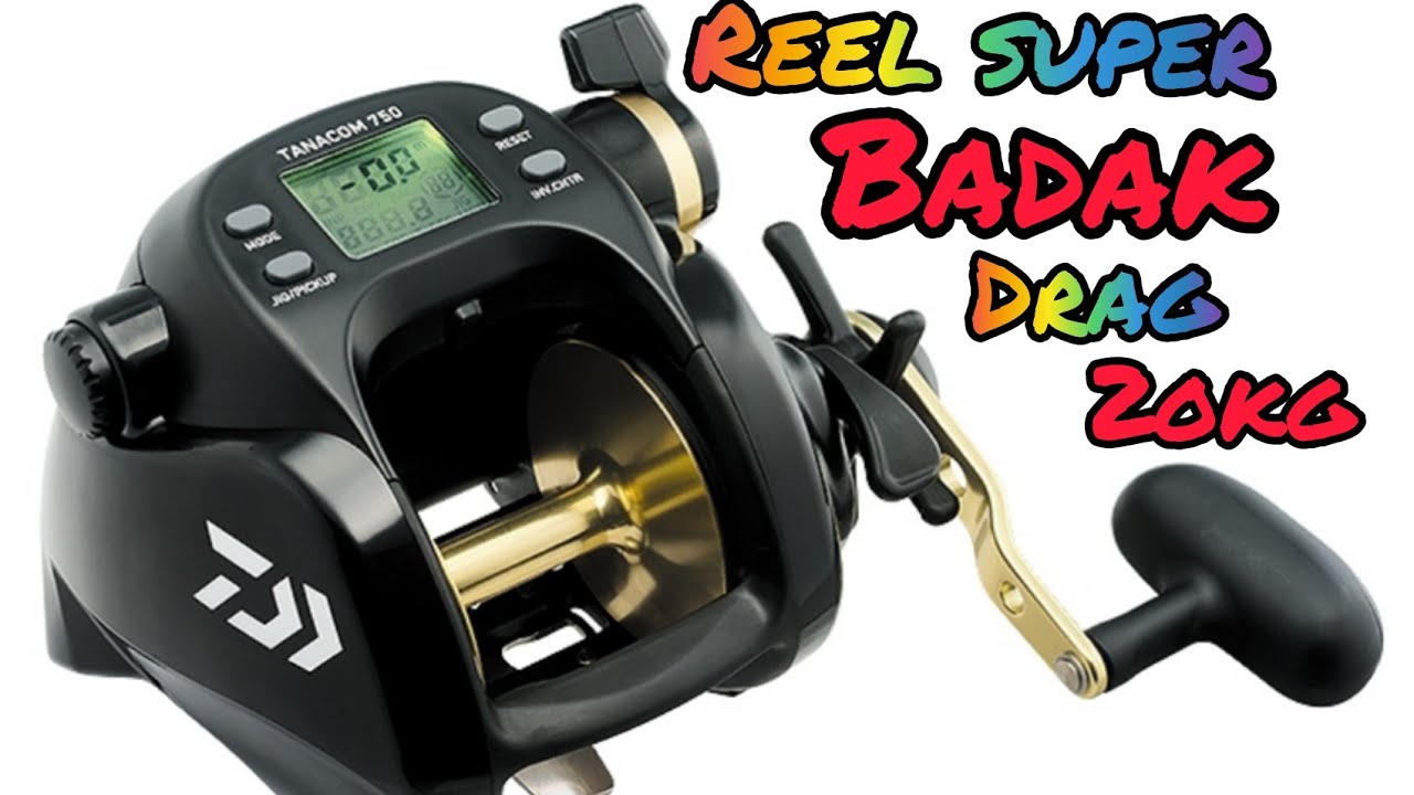 DAIWA TANACOM 750 MALAYSIA [REEL BADAK] - YouTube