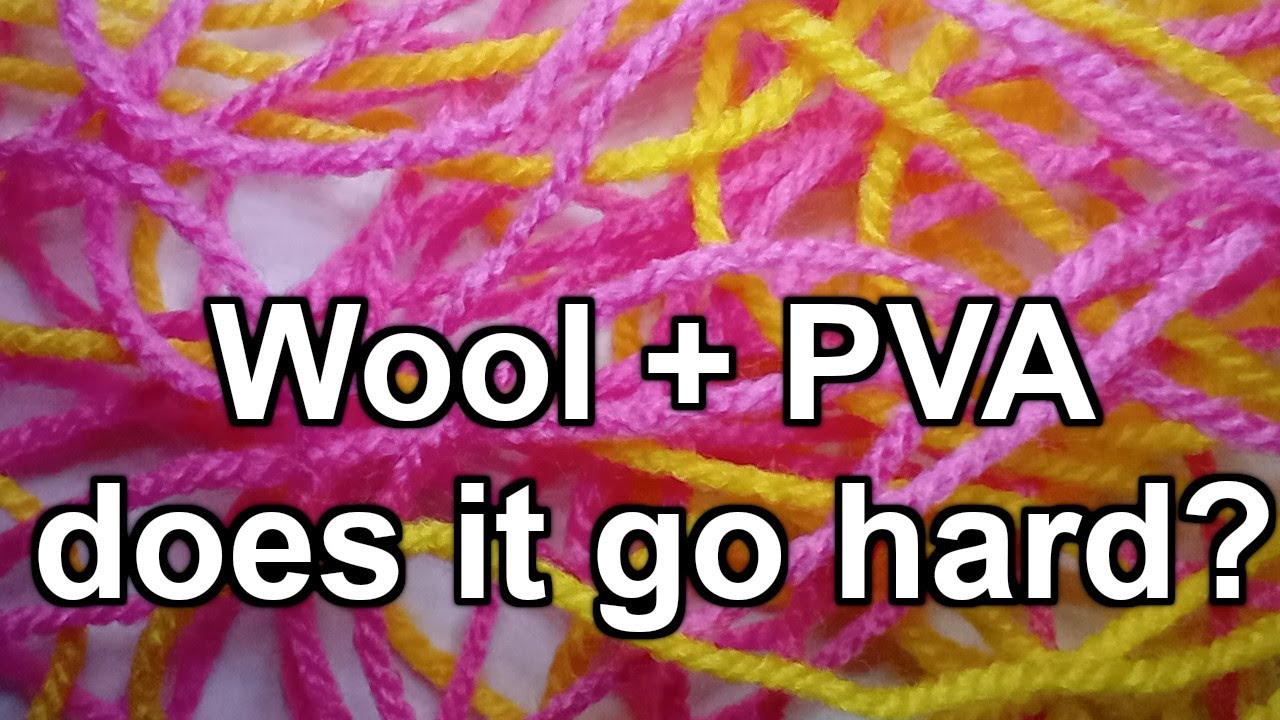 PVA glue and wool, does it really work? - YouTube