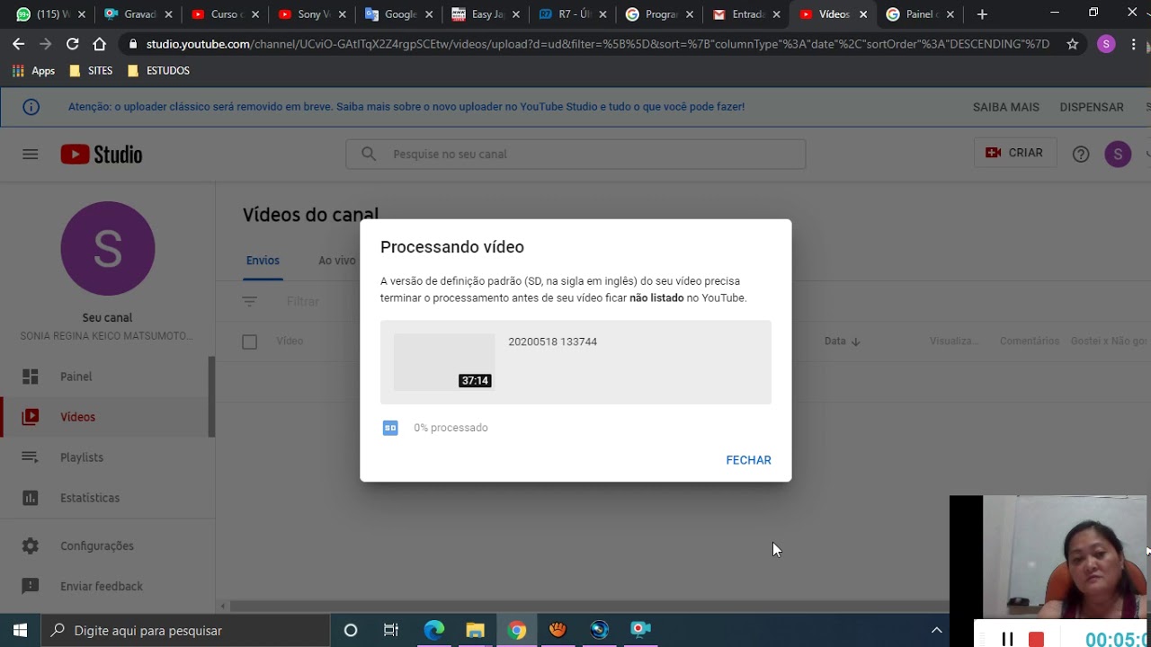 EXPLICAÇÃO DOS PRIMEIROS PASSOS PARA POSTAR VÍDEO NO YOUTUBE - YouTube