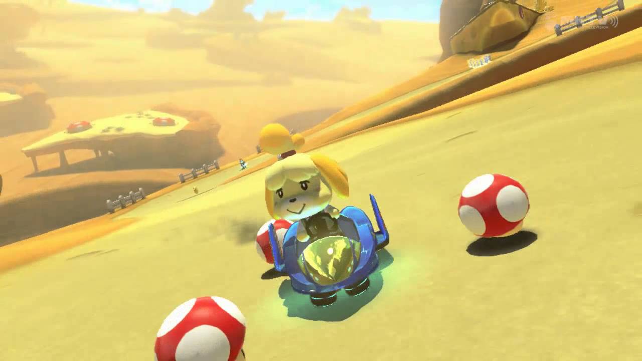 Wii U - Mario Kart 8 - Dogs only Final Cheeseland - YouTube