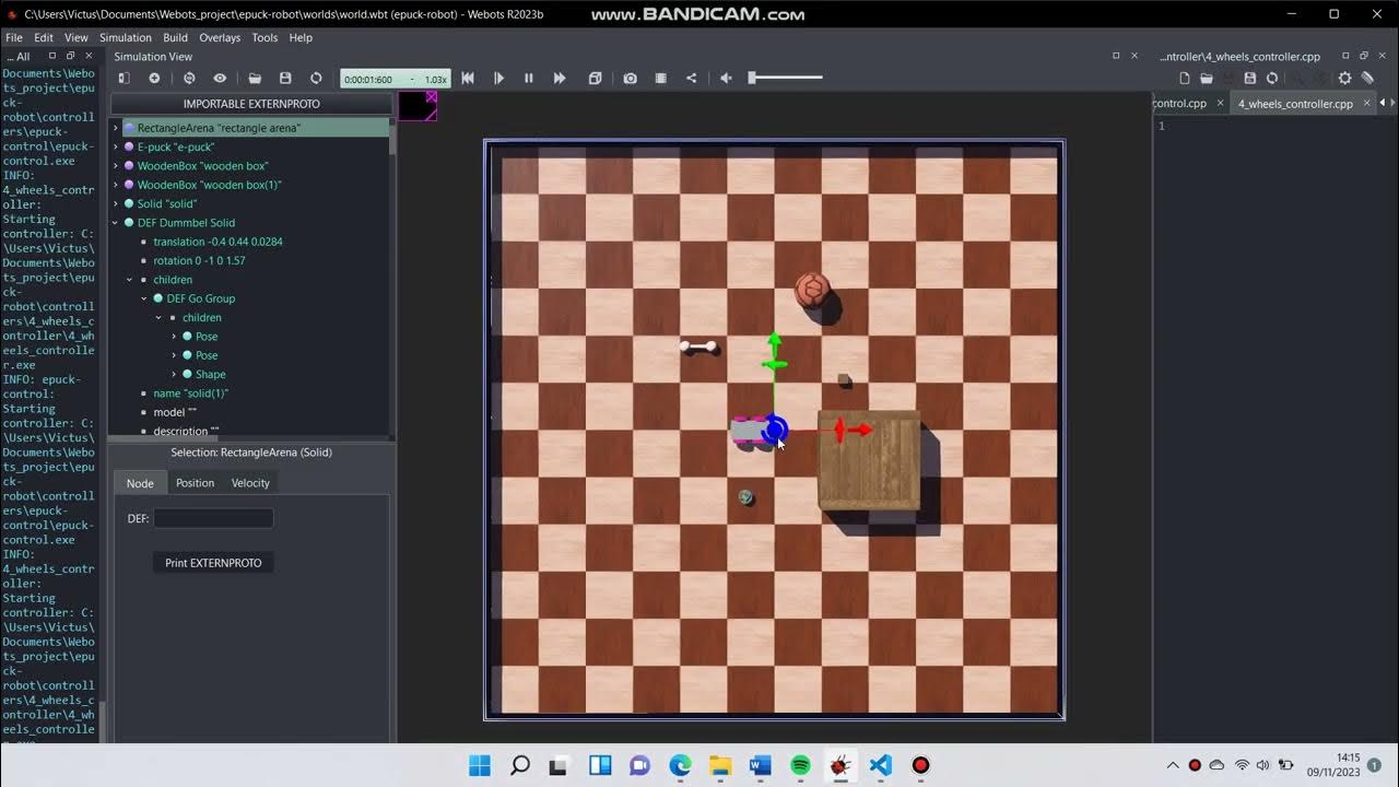 Tutorial Simulasi Webots Youtube
