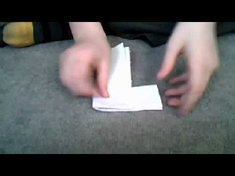 How to make a paper FOOTBALL (triangle) - YouTube
