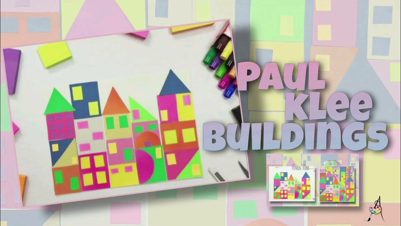 Paul Klee Buildings | Paul Klee | Skylines | Concrete Jungle | Paper ...