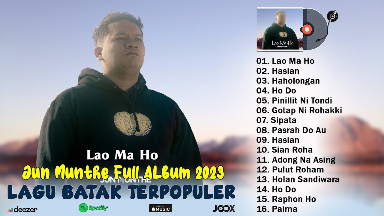 Jun Munthe Full Album 2023 ~ Kumpulan Lagu Terbaru dan Terbaik 2023 ...