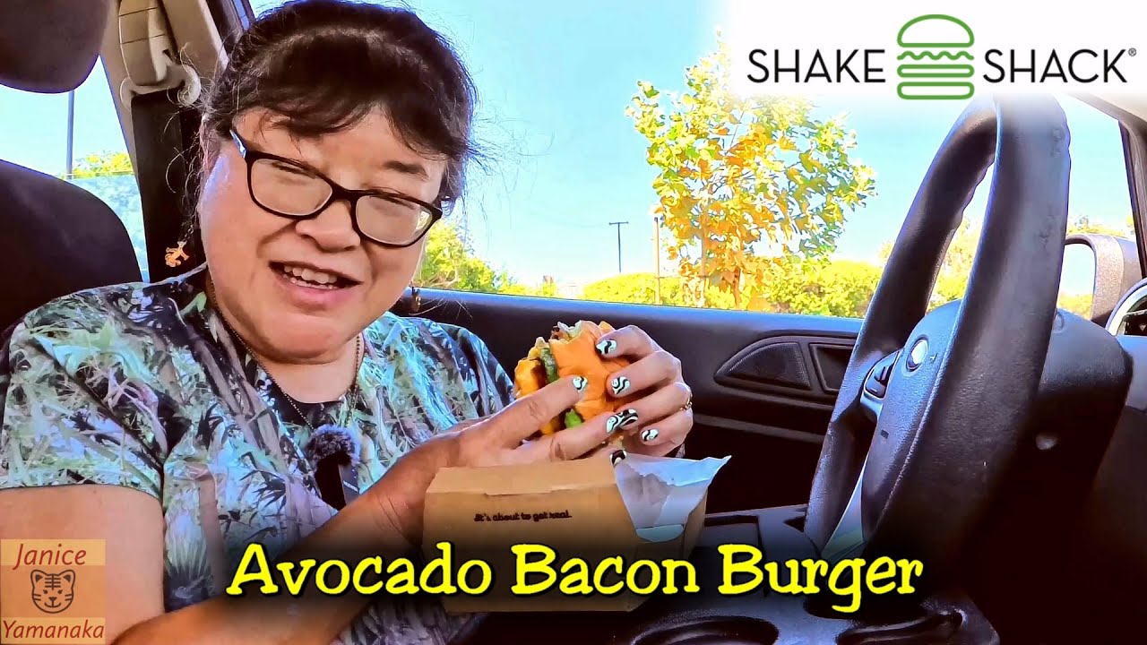 Avocado Bacon Burger at Shake Shack #2024itsfallyall - YouTube