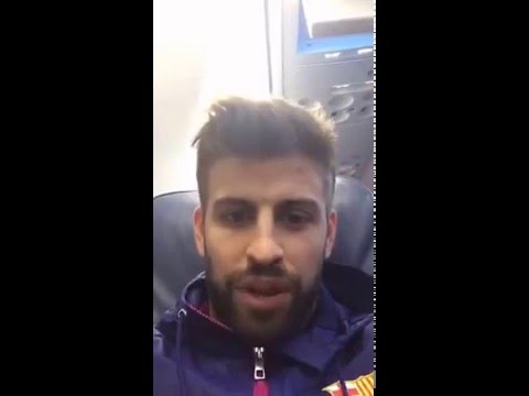 Gerard Pique, Periscope 20/03/2016