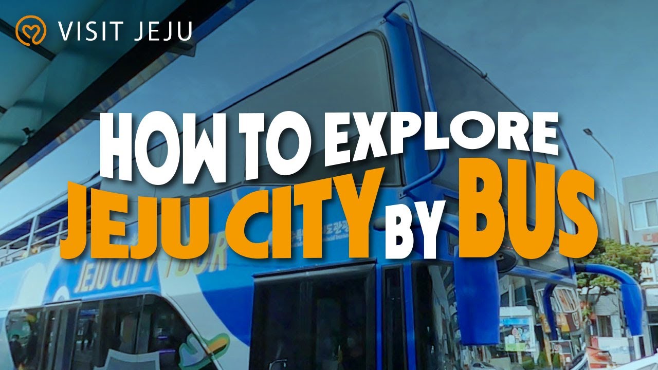 How to Explore Jeju City, South Korea, by Bus - YouTube