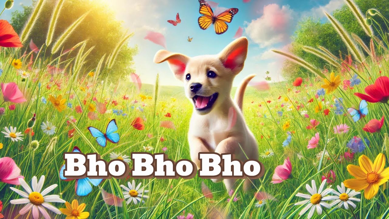 🐾 "Bho Bho Bho" Puppy Song! 🐶 Fun and Joyful Puppy Adventures! 🎶💕 - YouTube