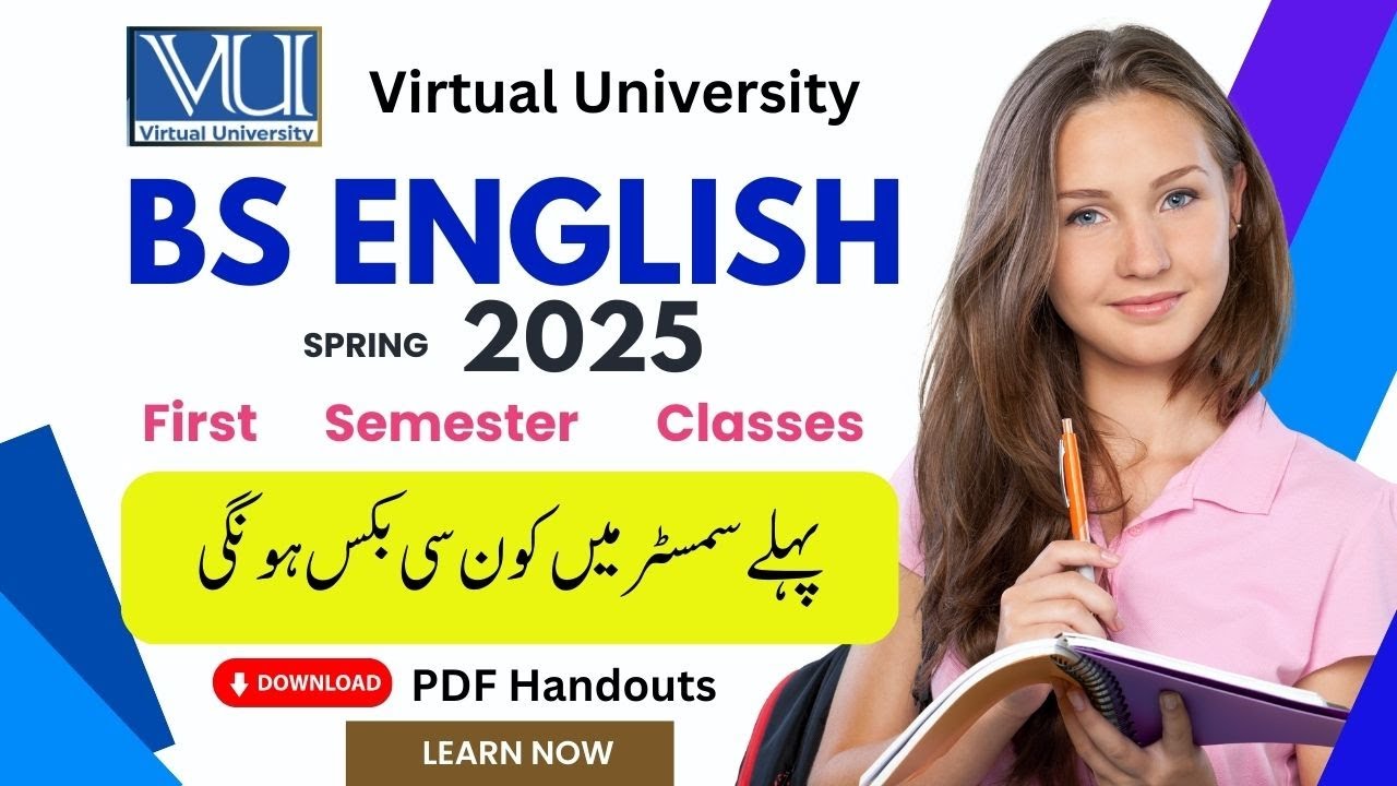 BS English | First Semester | Syllabus & Books | Download PDF handout ...
