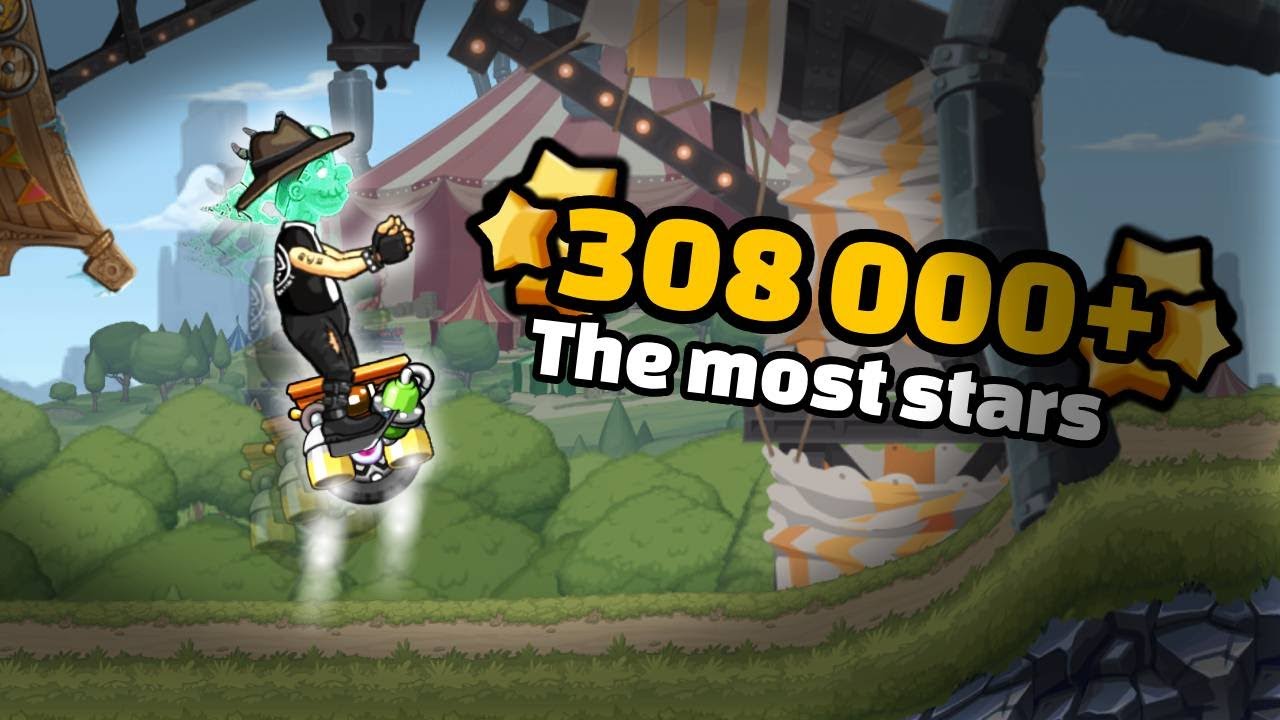 😵 The MOST STARS in OVERSPILL FUN RIG 🌟- Hill Climb Racing 2 🍜 - YouTube
