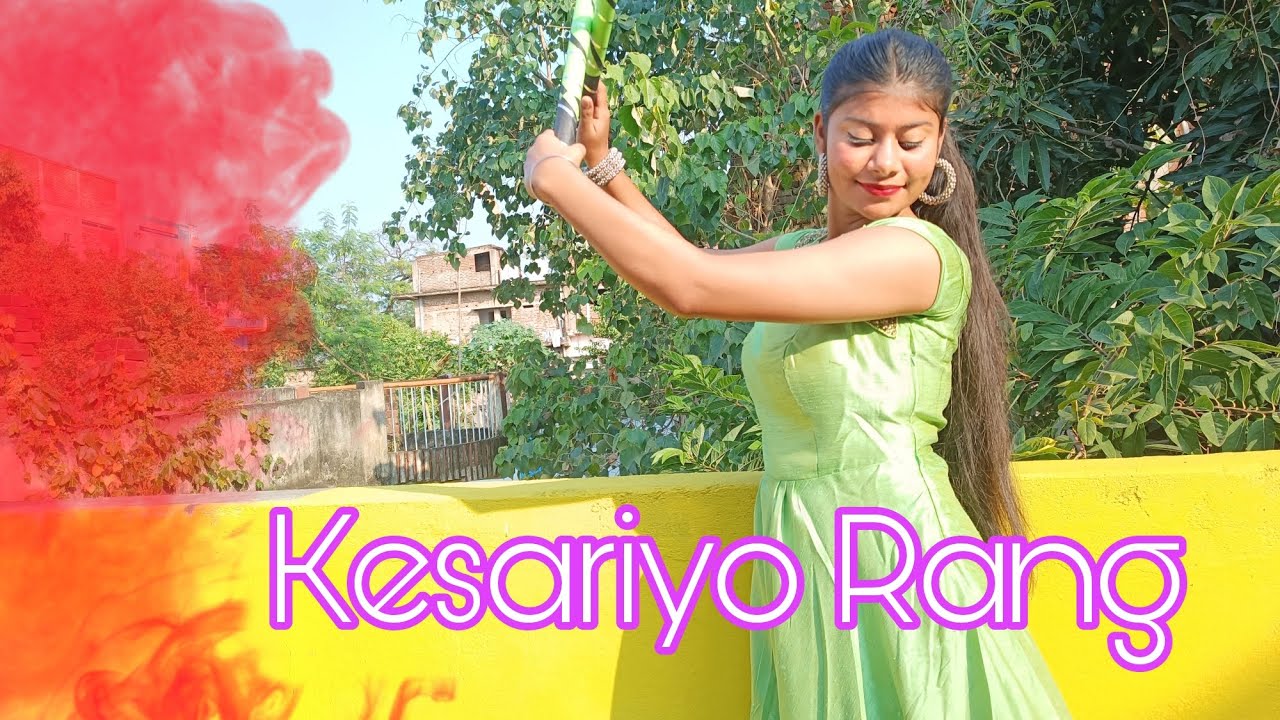 Kesariyo Rang Garba Dance | Navratri Day 4 | Garba Choreography ...