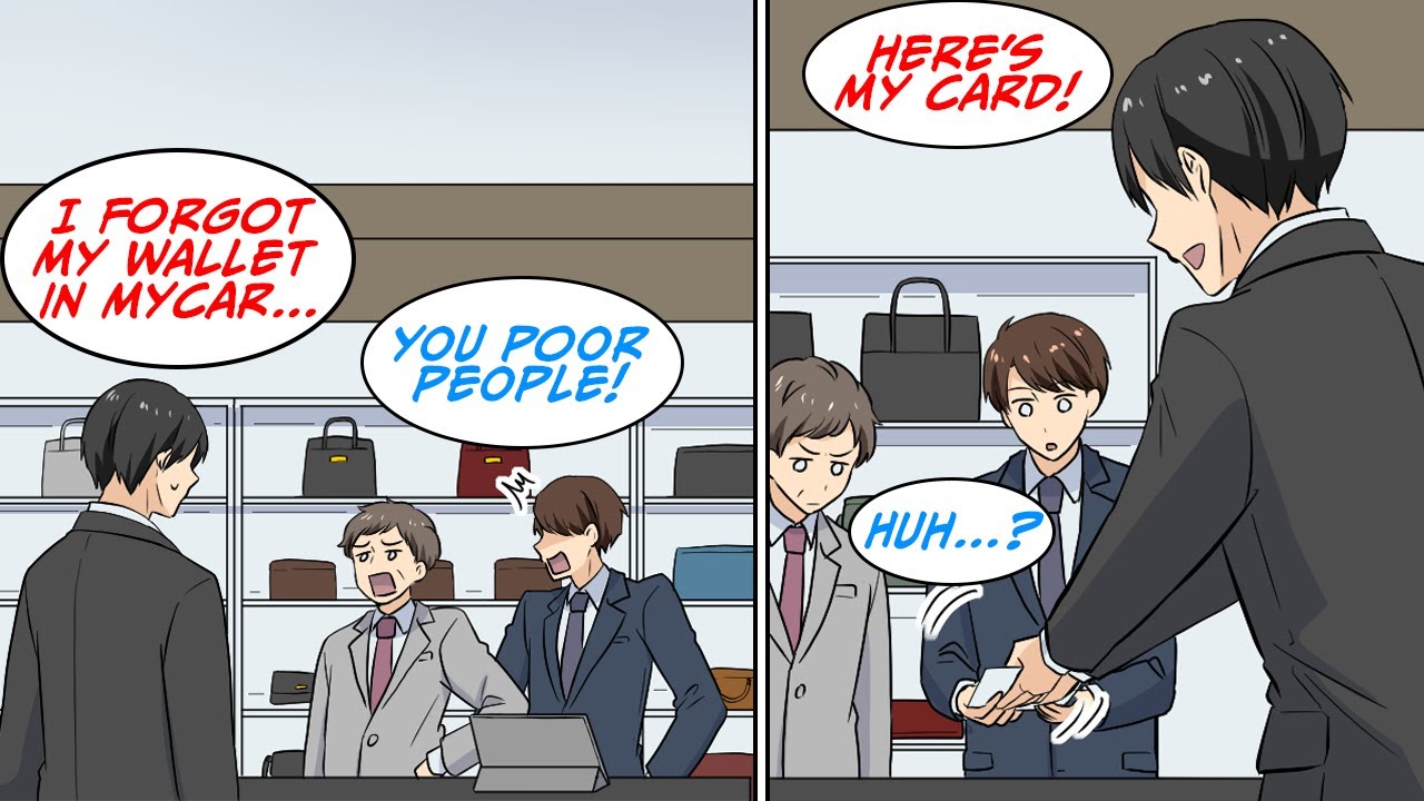 Here's what happened to my scummy store owner... [Manga Dub] - YouTube