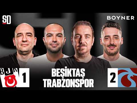 ''RİZESPOR MAÇINDA HOCA SAHADA OLACAK'' I Beşiktaş 1 - 2 Trabzonspor, Sergen Yalçın'ın açıklamaları
