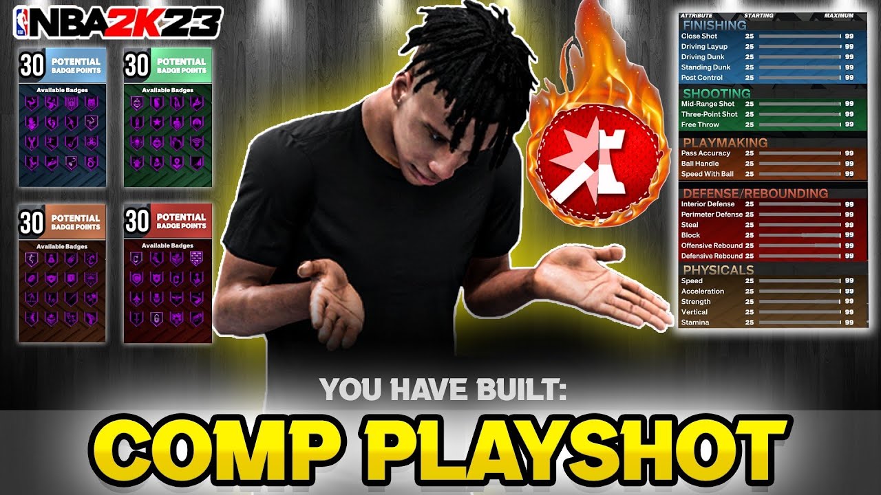 *NEW* BEST COMP STAGE PLAYSHOT IN NBA 2K23 CURRENT GEN! BEST ISO ...