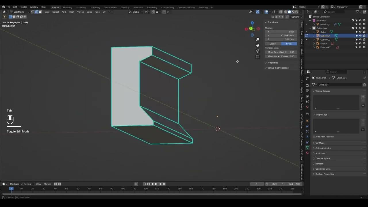 Modeling A Reflex Sight 1 - Blockout - YouTube