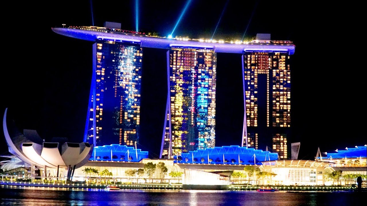 Marina Bay | Marina Bay Night View | Singapore - YouTube