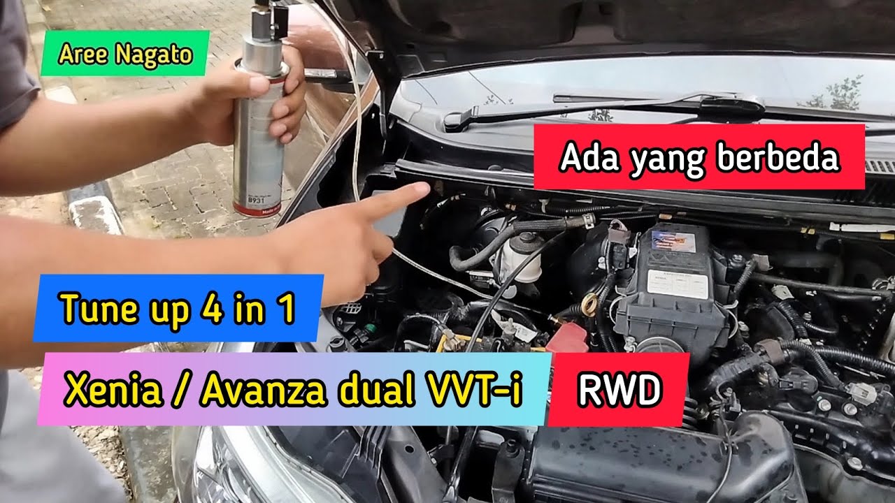 Tune up 4 in 1 Xenia Avanza dual VVT-i | Ada yang Berbeda - YouTube
