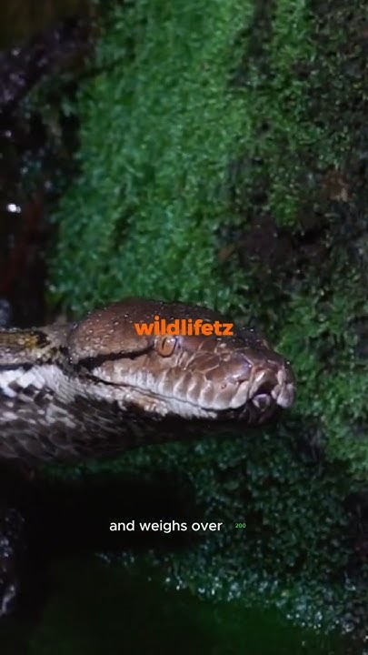 "The Biggest Python Ever Spotted? Watch This Incredible Encounter! 🐍 ...