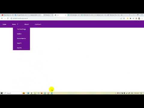 Dropdown using CSS | ThiaReuth - YouTube