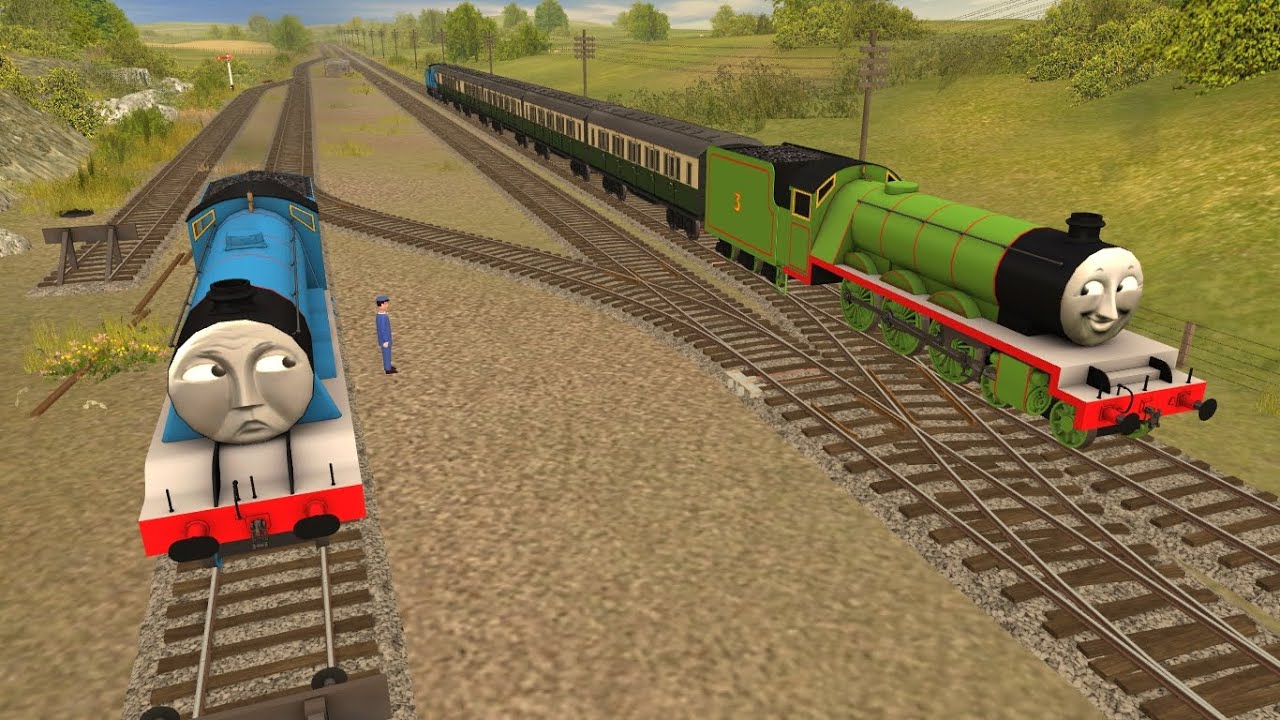 Edward, Gordon and Henry (Trainz Remake) Redone - YouTube