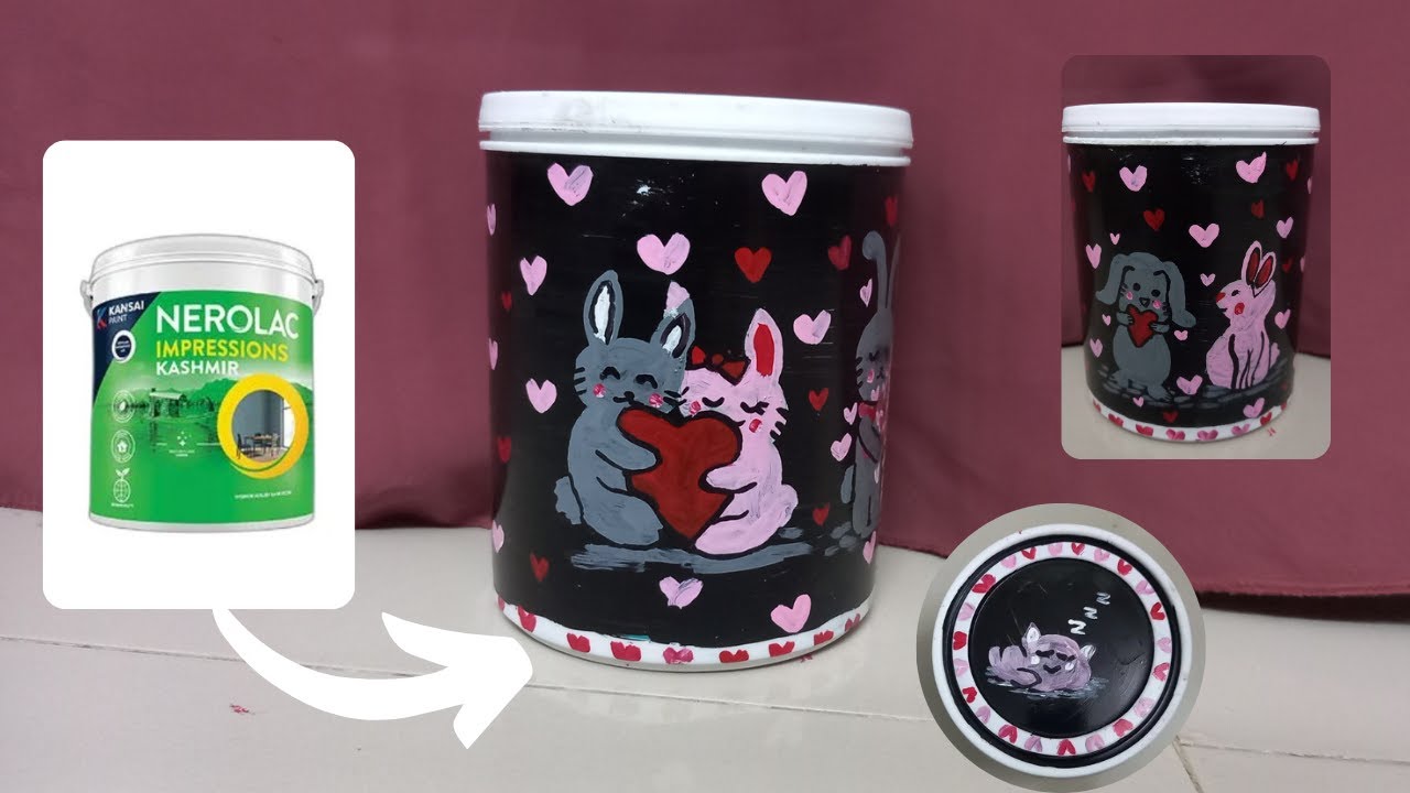 Colour Box Reuse Idea Easy || Diy Waste Colour Box Reuse Idea || How to ...