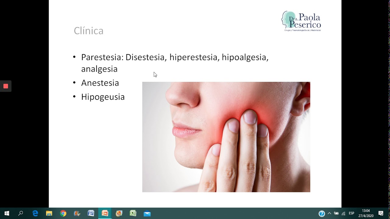 Manejo de Parestesia - YouTube