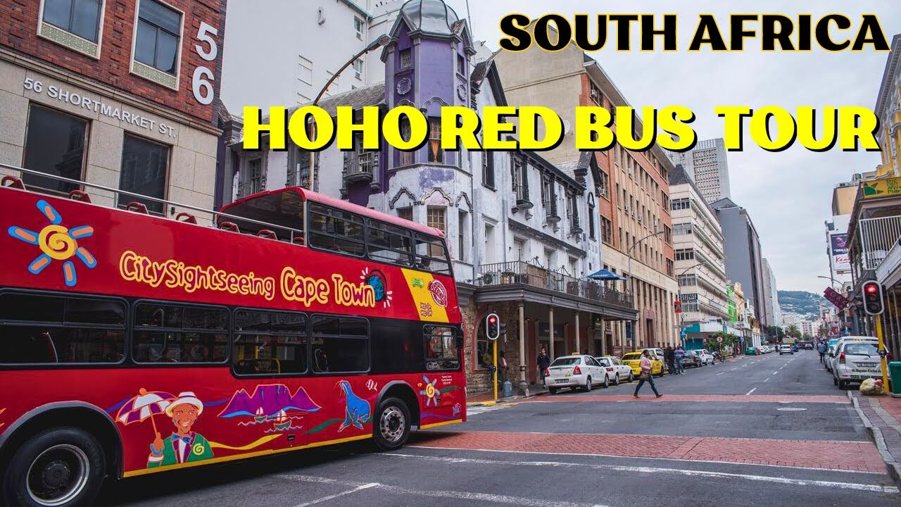 Using HOHO Bus around Cape Town City Sightseeing - YouTube