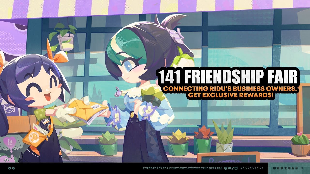 Zenless Zone Zero Event: 141 Friendship Fair - Phase 1 Dew Gardening ...
