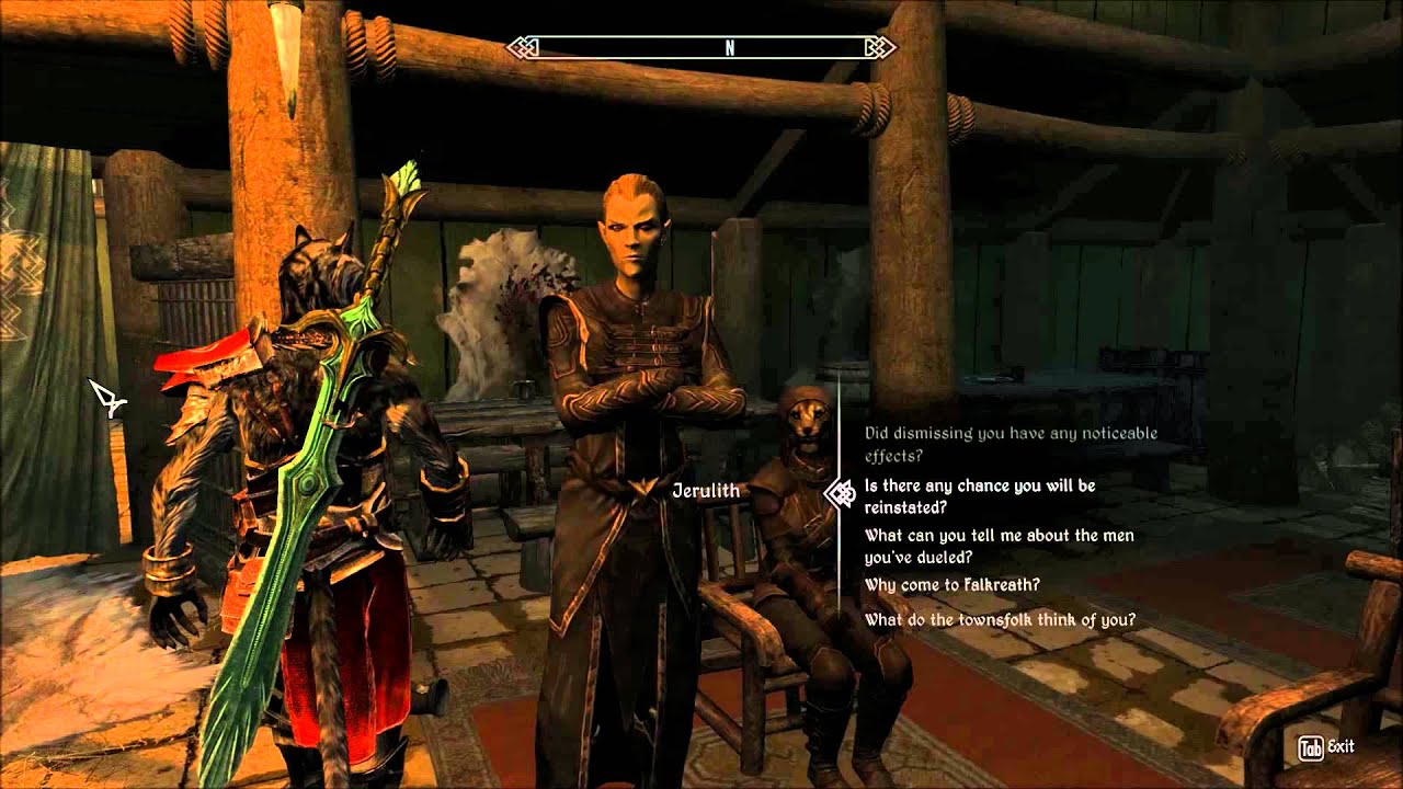 Skyrim: Interesting NPCs - Jerulith - YouTube